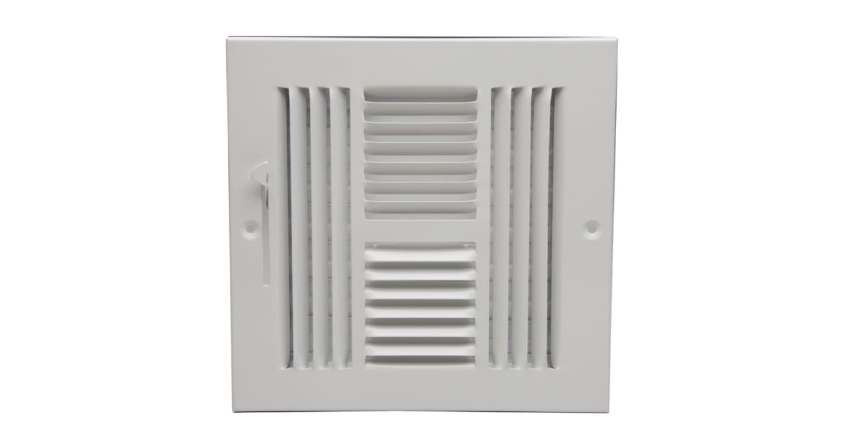ProSelect PS4WWML1414100 14" x 14" Wall / Ceiling Register with ...