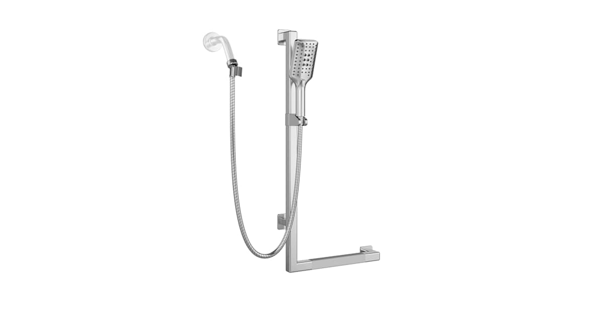 Pulse 4011L-SSB Seville L-Shaped Multi Function Hand Shower | Ferguson Home