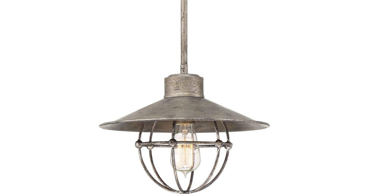 Quoizel QP5185MM Bilander 13" Wide Cage Pendant | Ferguson Home