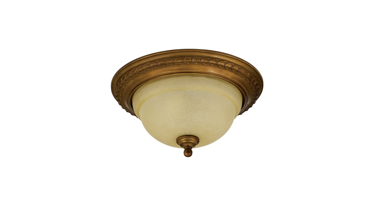 Quoizel Flushmount Ceiling Fixture from the Terra Collection | Build.com