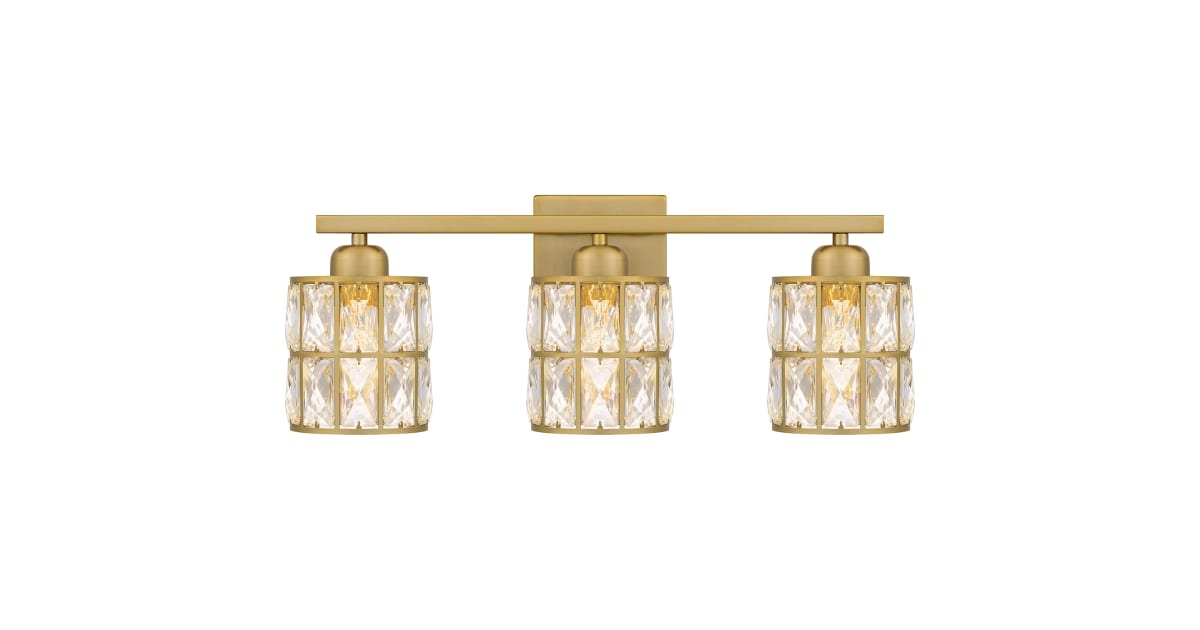 Quoizel GIB8622AB Gibson 3 Light 21" Wide Bathroom Vanity Light ...