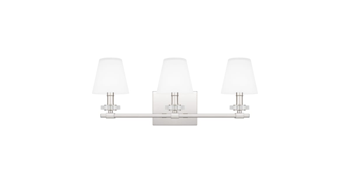 Quoizel KLS8623PK Kelsey Glen 3 Light 23" Wide Bathroom Vanity Light ...