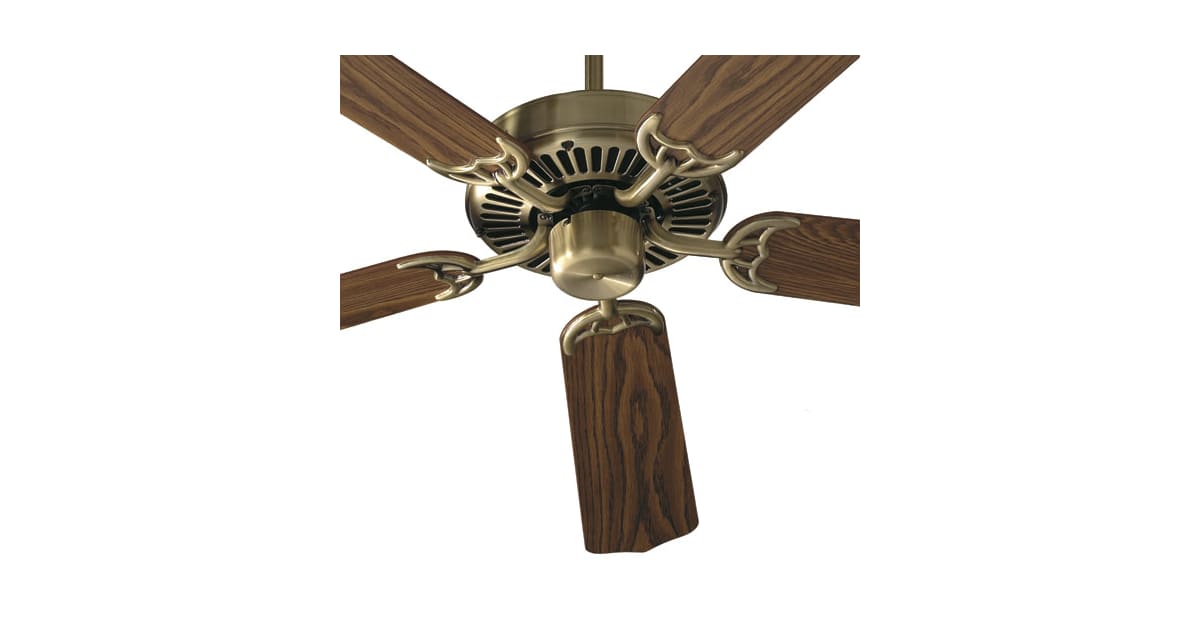 Quorum International 77425-4 Indoor Ceiling Fan from the Capri 42 ...