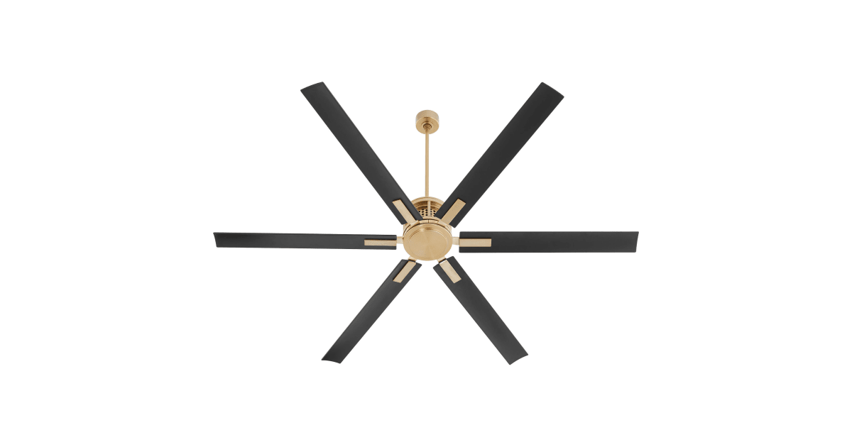 Quorum International 10806-80 Zeus 80" 6 Blade Indoor / Outdoor Ceiling ...