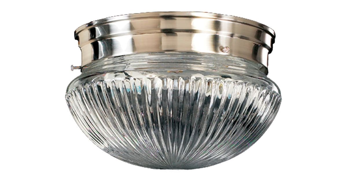 Quorum International 3012-8-65 2 Light Flushmount Ceiling Fixture with ...