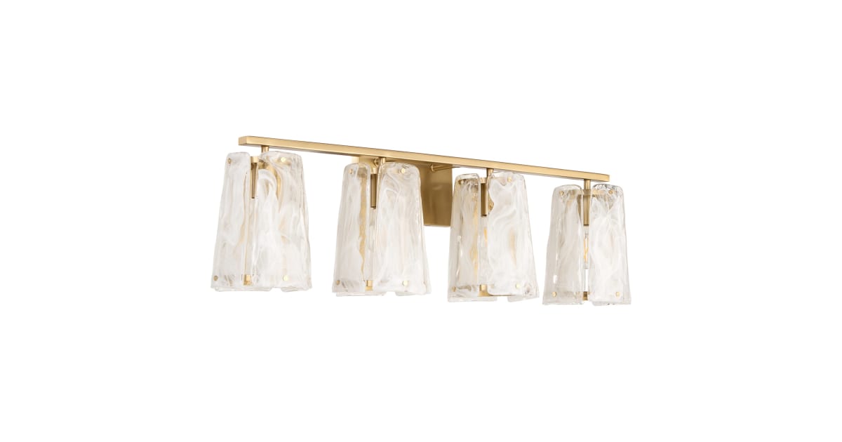 Quorum International 5575-4-80 Prestige 4 Light 33" Wide Vanity Light | Build.com
