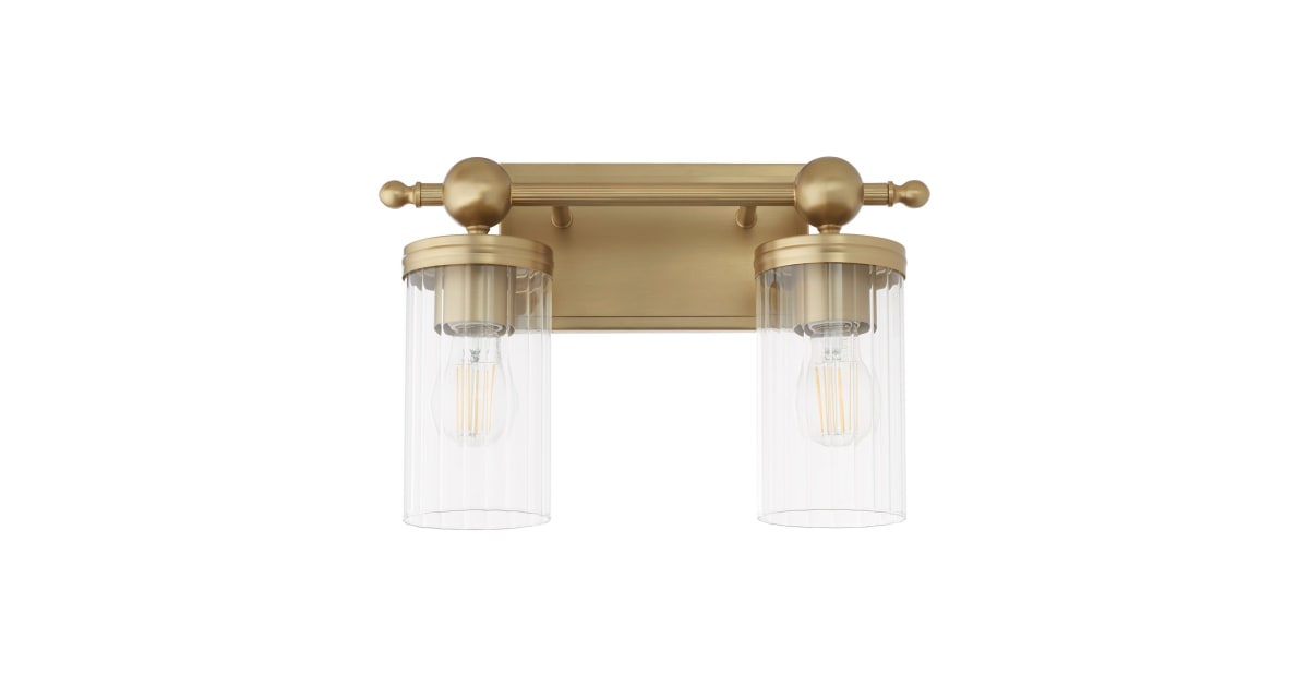 Quorum International 560-2-80 Lee Boulevard 2 Light 15" Wide Vanity ...