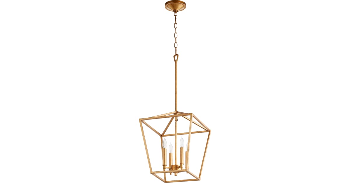 Quorum International 604-4-74 Gabriel 4 Light 13" Wide Pendant ...