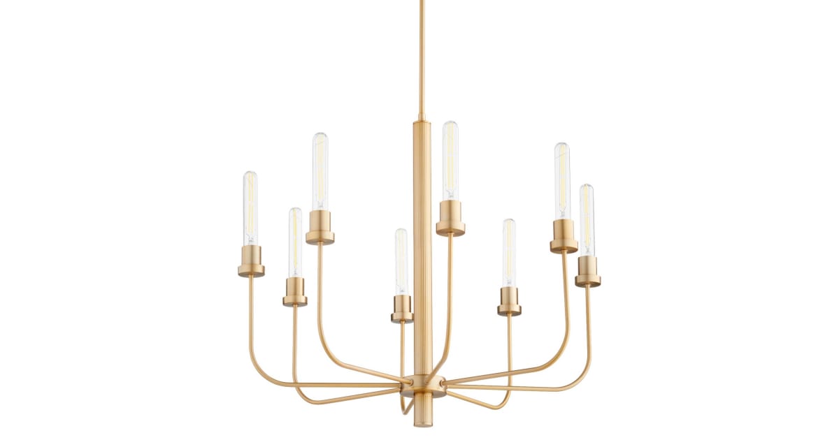 Quorum International 612-8-80 Sheridan 8 Light 29" Wide Candle Style ...