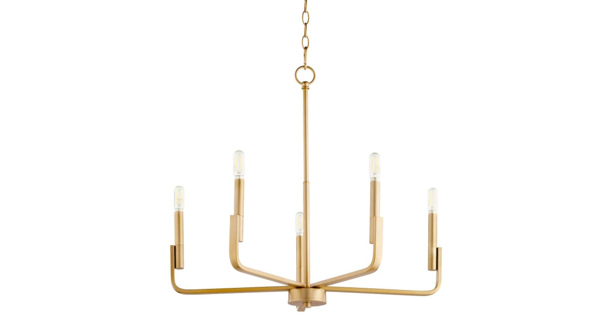 Quorum International 6210-5-80 Tempo 6 Light 25" Wide Candle Style ...