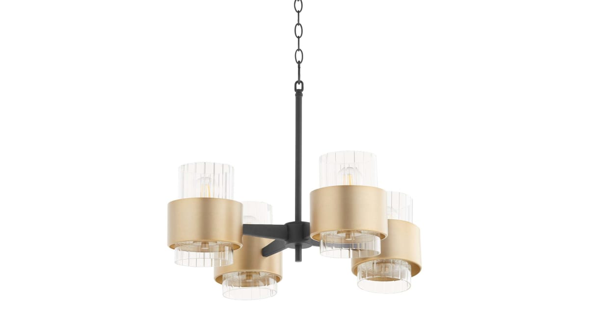 Quorum International 683-4-6980 Epsilon 4 Light 25" Wide Chandelier ...