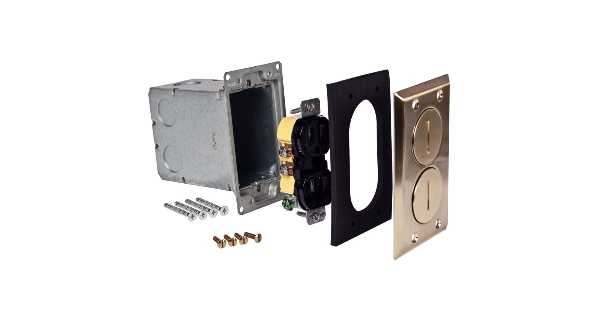 Raco 6500BR-5 3-1/4" Floor Box Kit | Ferguson Home