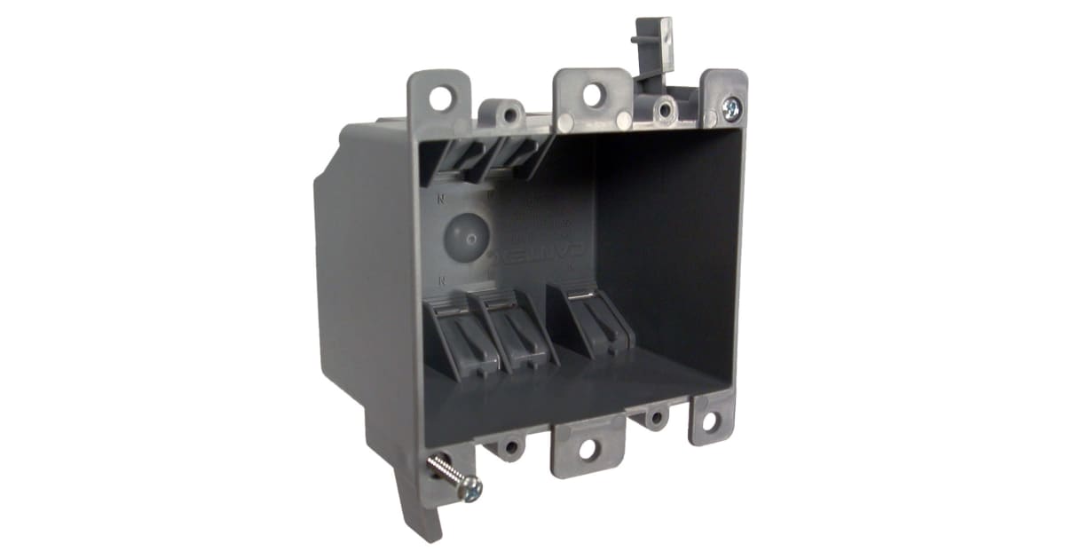 Raco 7488RAC 3" Old Work 2 Gang Cable Box | Ferguson Home