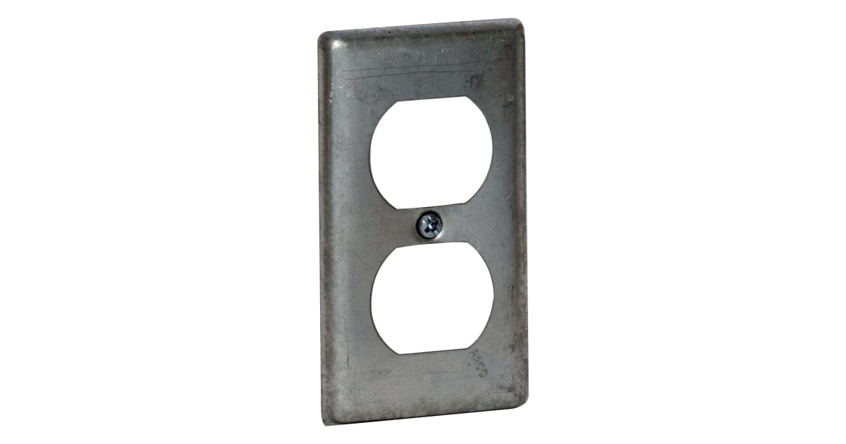 Raco 864 2-5/16" Single Device Duplex Box Cover | Ferguson Home