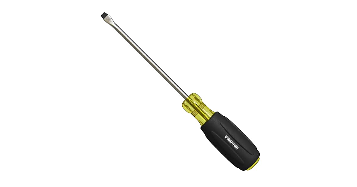 Raptor Tools RAP16004 1/4" X 6" Slot Screwdriver | Ferguson Home