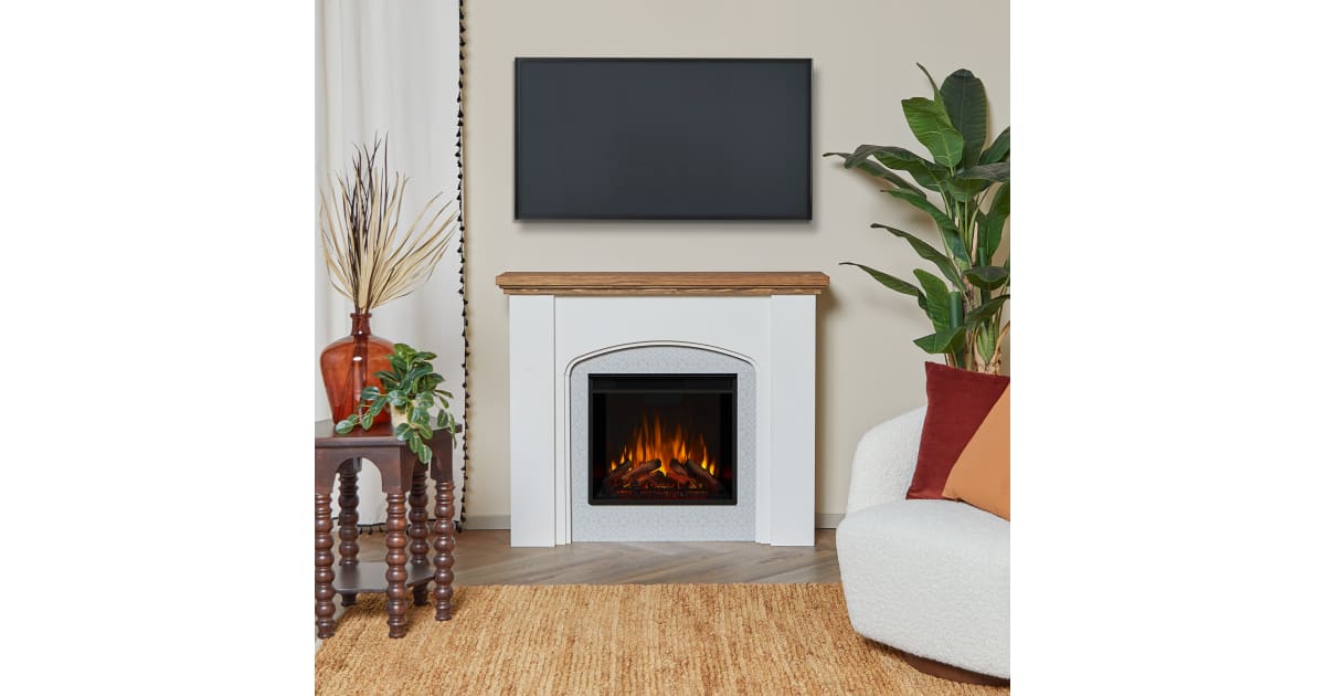 Real Flame 13051E-WSTC Anika 5,100 BTU 49 Inch Wide Free Standing ...