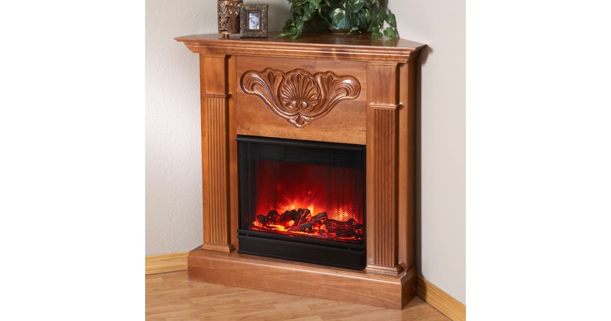 Real Flame 5550E-O Corner Indoor Electric Fireplace from the Michelle ...
