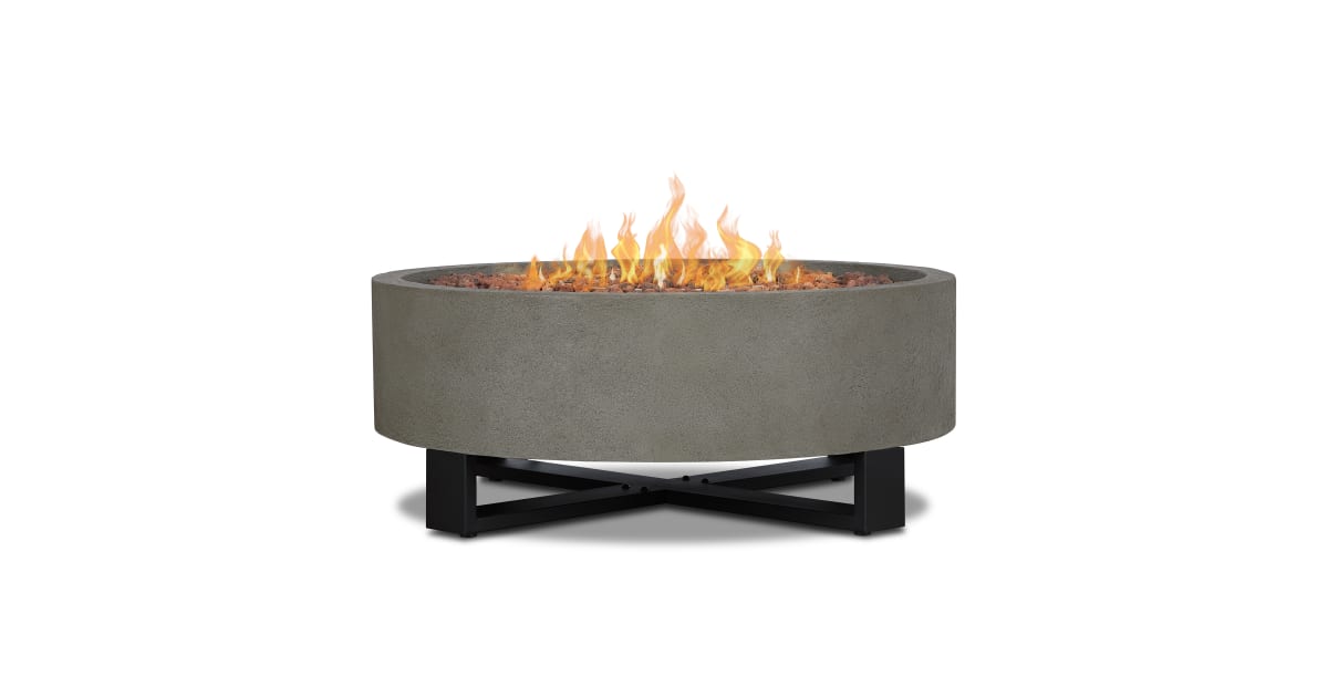 Real Flame 840LP-GLG Idledale 40 Inch Wide 50,000 BTU Freestanding ...