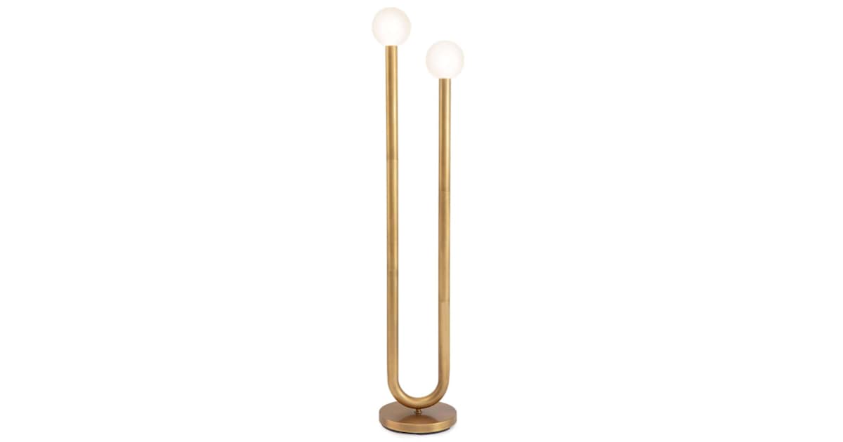 Regina Andrew 14-1055NB Happy 2 Light 53" Tall LED Accent Floor Lamp ...