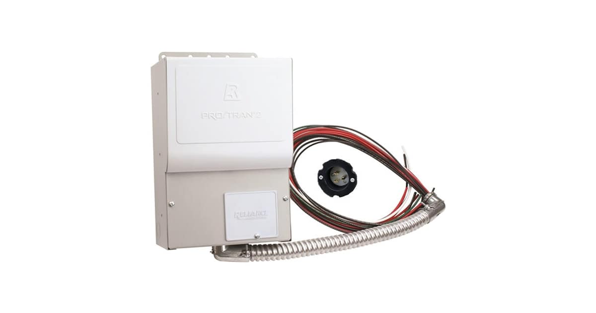 Reliance Controls 104B Pro/Tran 2 15 Amp (120V) Single-Phase Indoor ...