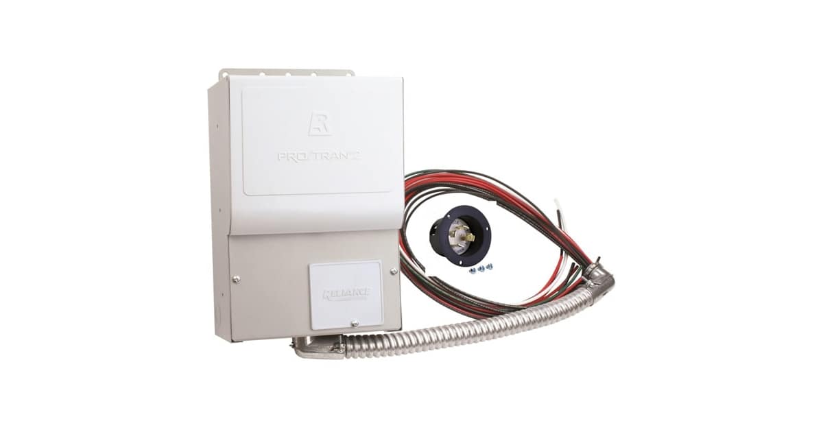 Reliance Controls 304B Pro/Tran 2 30-Amp (120 / 240V) Single-Phase ...