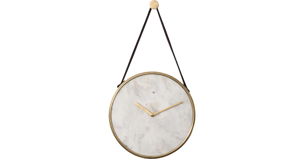 Ren Wil CL239 Livenna Aluminum Analog Wall Mounted Clock | Ferguson Home