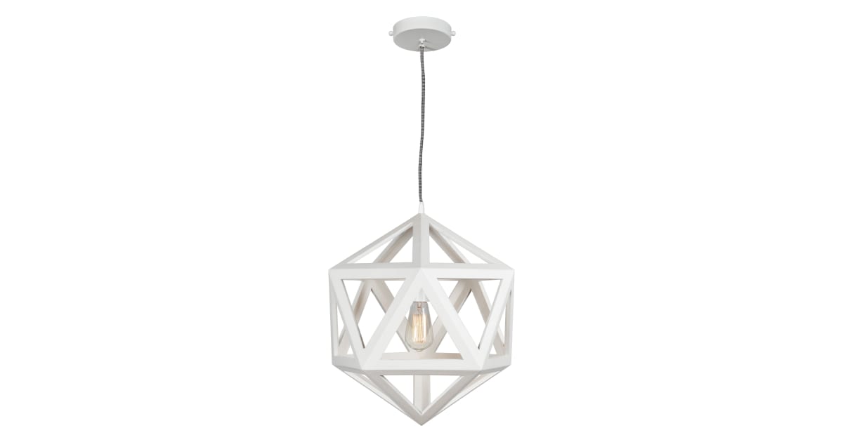 Ren Wil LPC4038 Hopewell Single Light 17" Wide Pendant with Wood Shade ...