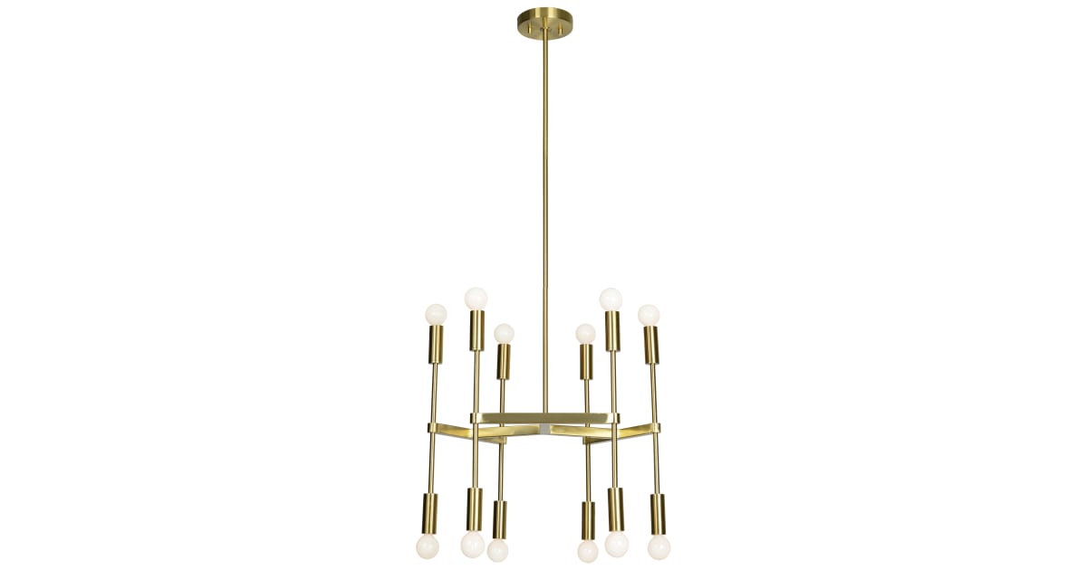 Ren Wil LPC4135 Empress 12 Light 19" Wide Chandelier | Ferguson Home
