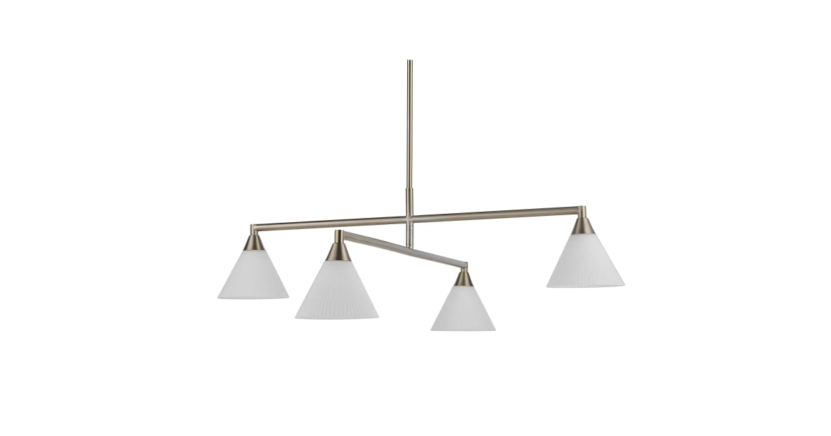 Ren Wil LPC4481 Isola 4 Light 40" Wide LED Linear Pendant | Ferguson Home