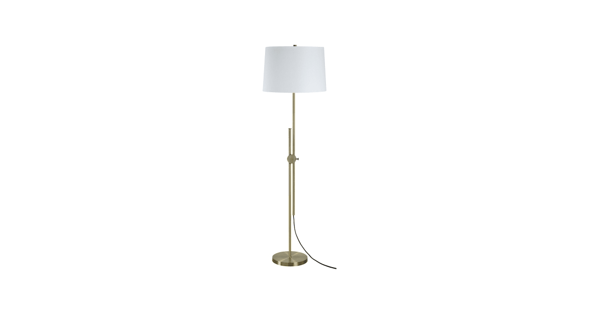 Ren Wil LPF3076 Nobel Single Light 46" Tall Buffet Floor Lamp ...