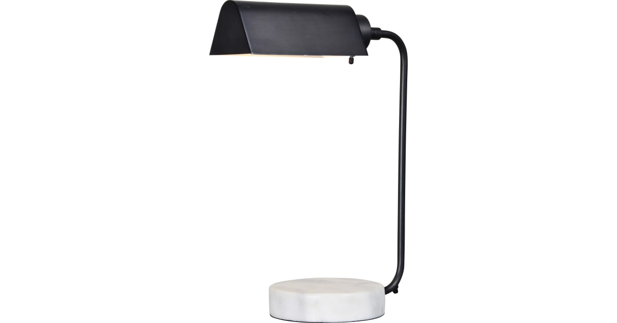 Ren Wil LPT700 Jasper Single Light 19" High Desk Lamp with Metal Shade ...