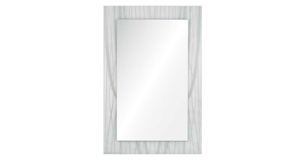 Ren Wil MT1509 24" High by 36" Wide Ari Mirror | Ferguson Home