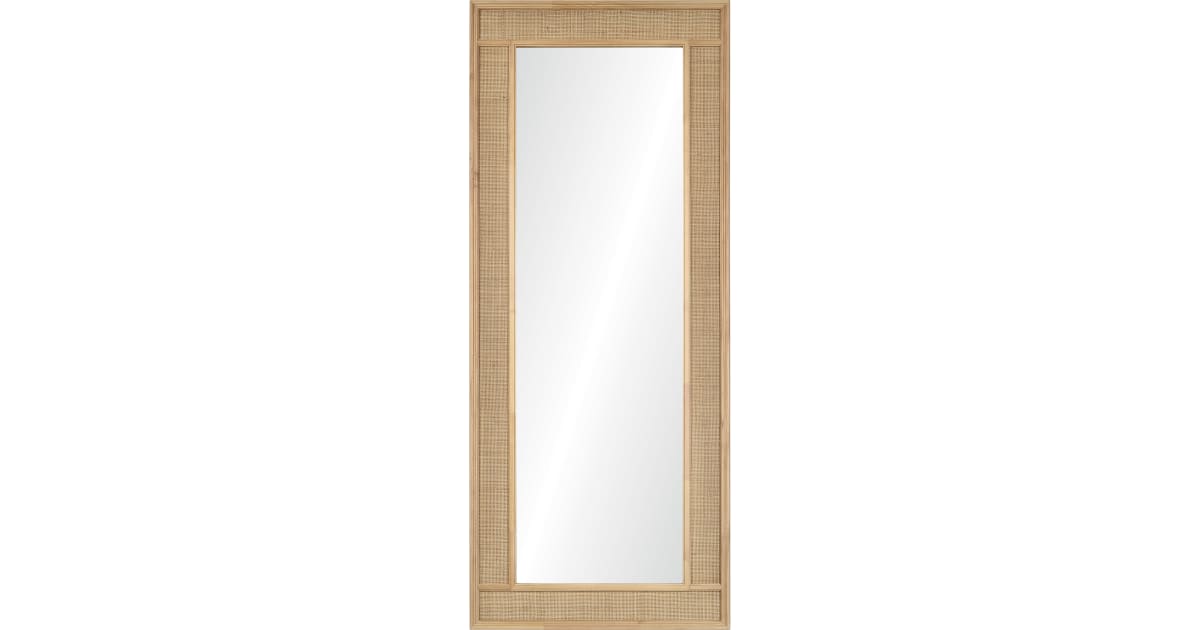Ren Wil MT2471 Wilder 32" W x 78" H Rectangular WoodBathroom Mirror ...