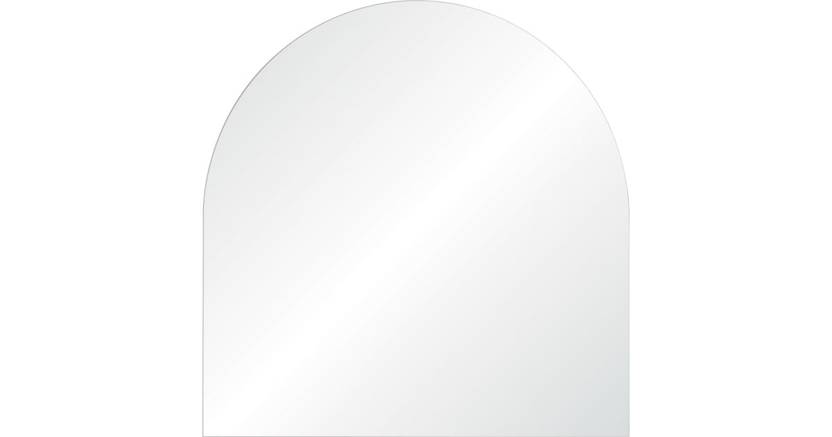 Ren Wil MT2494 Beasley 40" Diameter Arched Bathroom Mirror | Ferguson Home