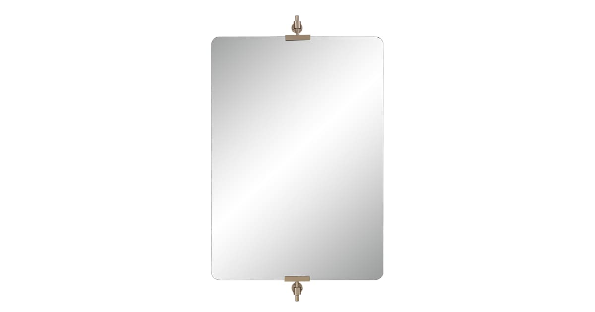 Ren Wil MT2615 Sodalite 24" W x 40" H Rectangular Framed Accent Mirror ...