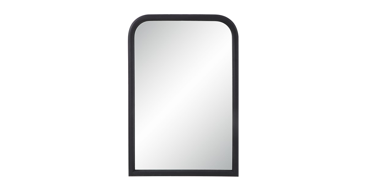 Ren Wil MT2622 Dovima 24" W x 36" H Arched Aluminum Framed Bathroom ...