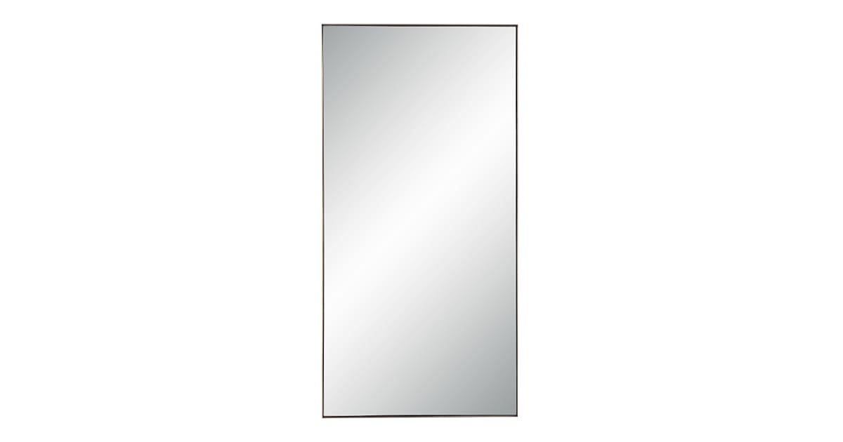 Ren Wil MT2624 Marigold 30" W x 60" H Rectangular Stainless Steel ...
