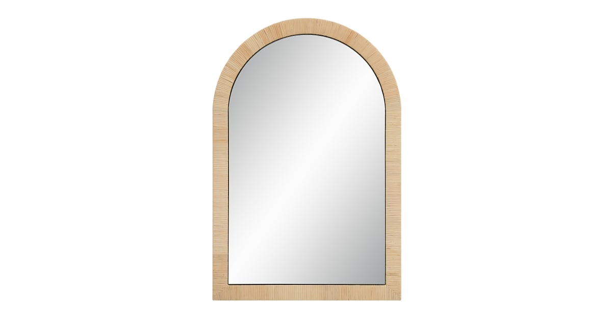 Ren Wil MT2655 Tally 24" W x 36" H Arched Framed Bathroom Mirror | Build.com