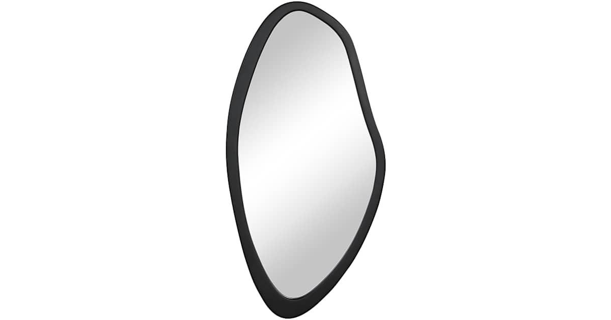 Ren Wil MT2702 Trani 19-3/4"W x 40"H Specialty Flat Wood Framed Accent ...