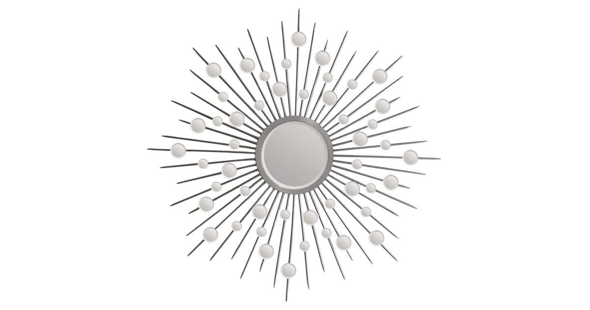 Ren Wil MT798 45" High by 45" Wide Onice Mirror | Ferguson Home