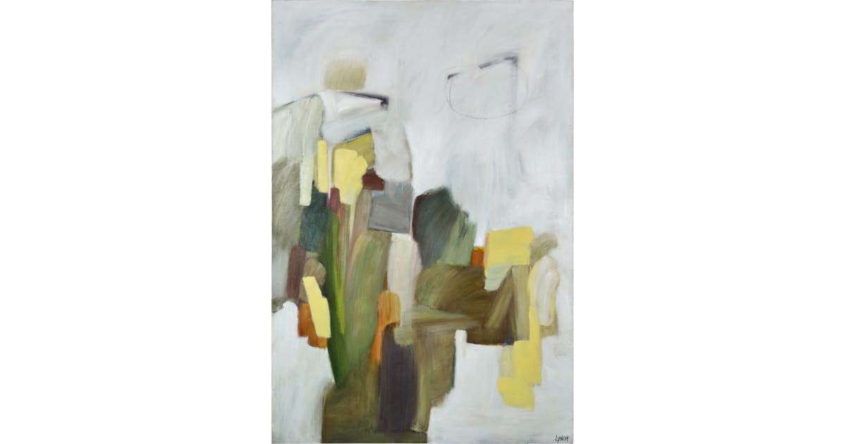 Ren Wil OL1966 Humphrey 60" x 40" Frameless Abstract Painting ...