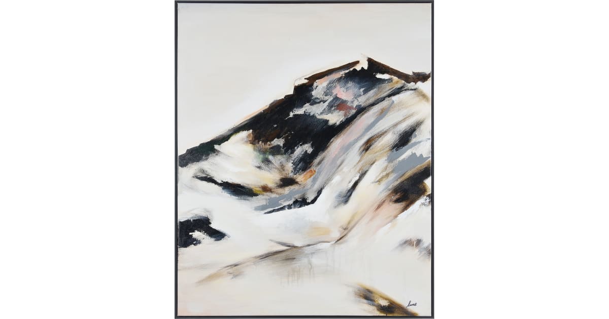 Ren Wil OL1985 Infusion 50" x 40" Framed Abstract Painting | Ferguson Home