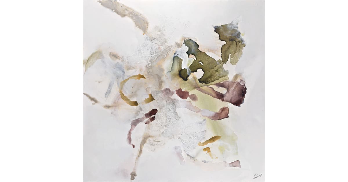 Ren Wil OL2001 Topanga 48" x 48" Frameless Abstract Painting | Build.com