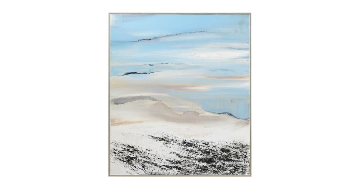 Ren Wil OL2064 Valhalla 40" x 35" Framed Abstract Painting | Ferguson Home