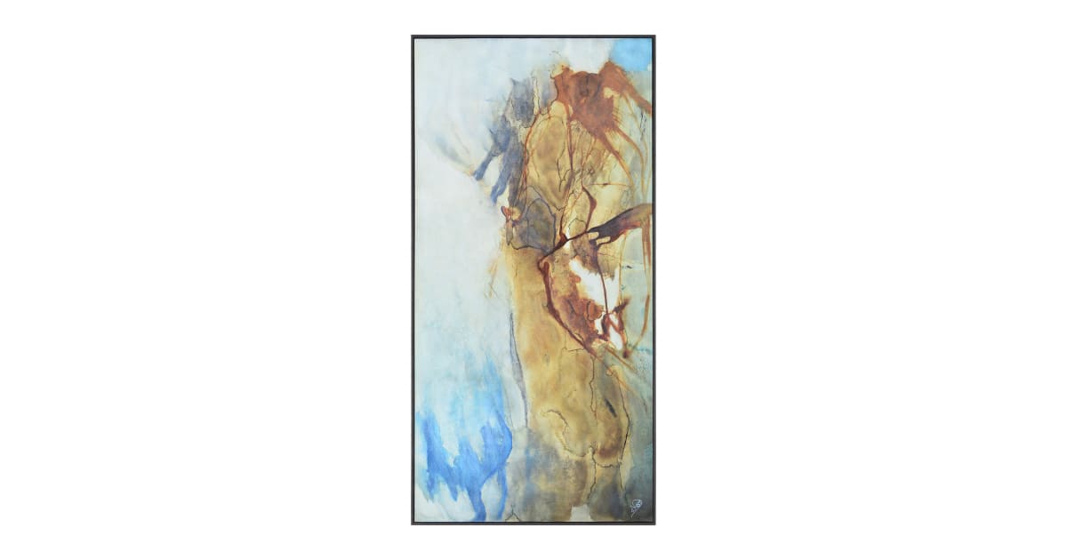 Ren Wil OL2070 Crestone 30" x 60" Framed Abstract Painting | Ferguson Home