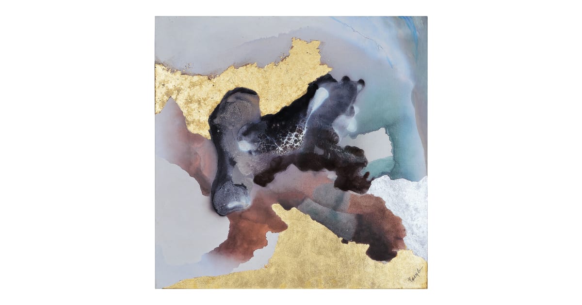 Ren Wil OL2073 Frankie 40" x 40" Frameless Abstract Painting | Ferguson ...