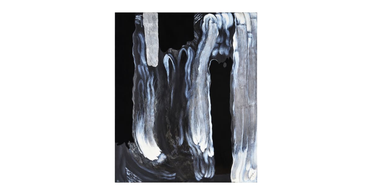Ren Wil OL2081 Karaka 60" x 50" Frameless Abstract Painting | Build.com