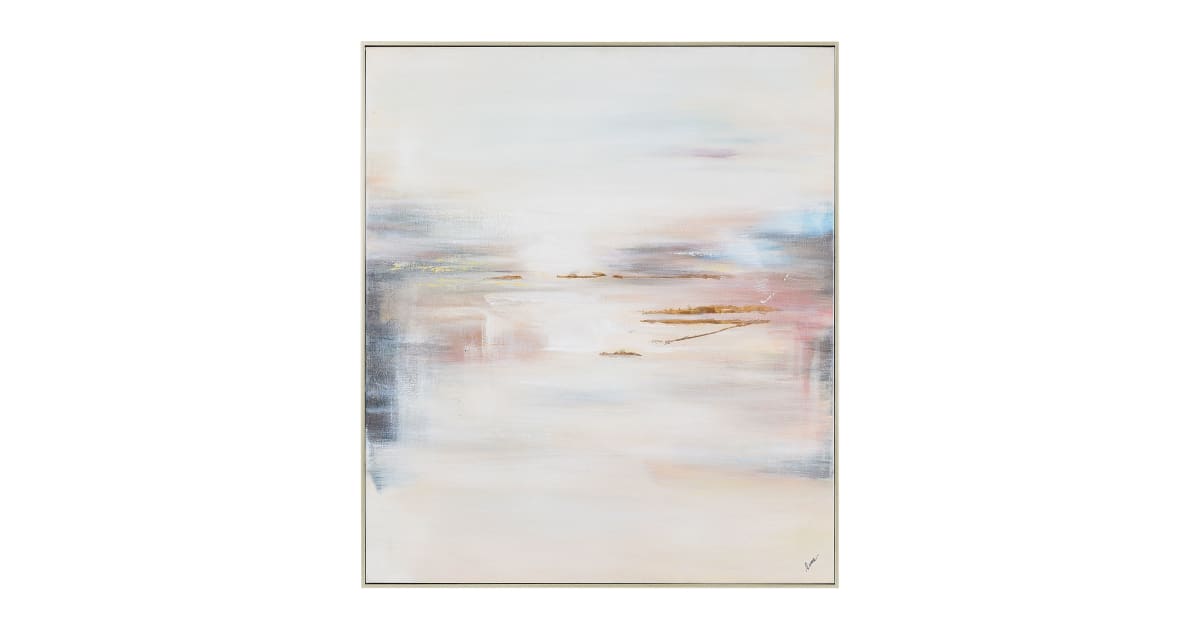 Ren Wil OL2094 Carina 48" x 42" Framed Abstract Painting | Ferguson Home