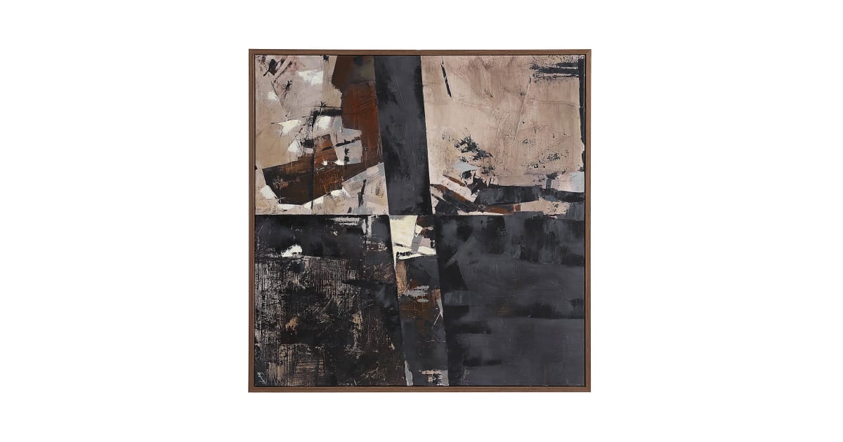 Ren Wil OL2125 Odysseus 45" x 45" Framed Abstract Painting | Ferguson Home