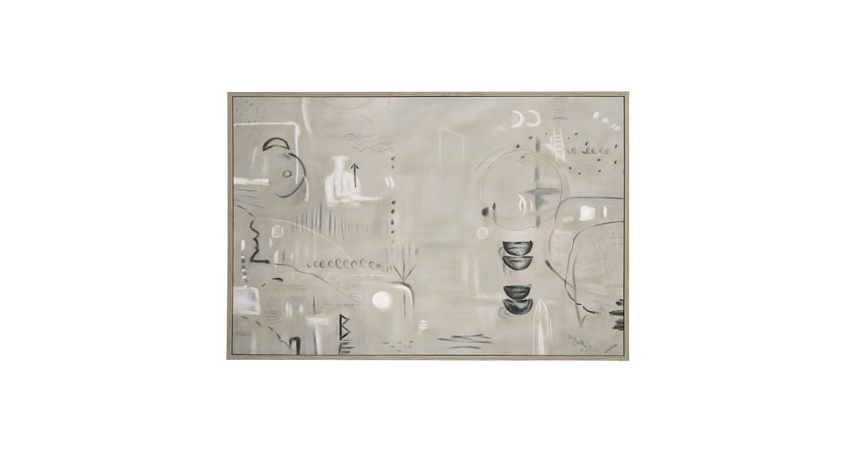 Ren Wil OL2135 Kore 40" x 60" Framed Abstract Painting | Ferguson Home